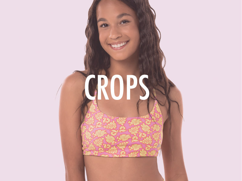Girls Sports Crop Tops – GMD Activewear Australia