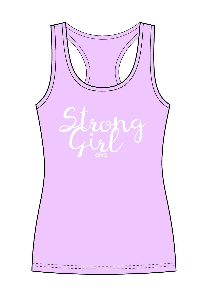 Strong Girl Singlet- Girls Activewear & Gymnastics Clothing – GMD ...